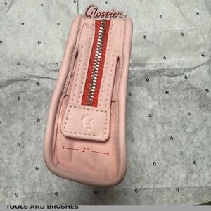 Glossier | Makeup | Glossier Philadelphia Mini Pink Beauty Bag Nwt ...